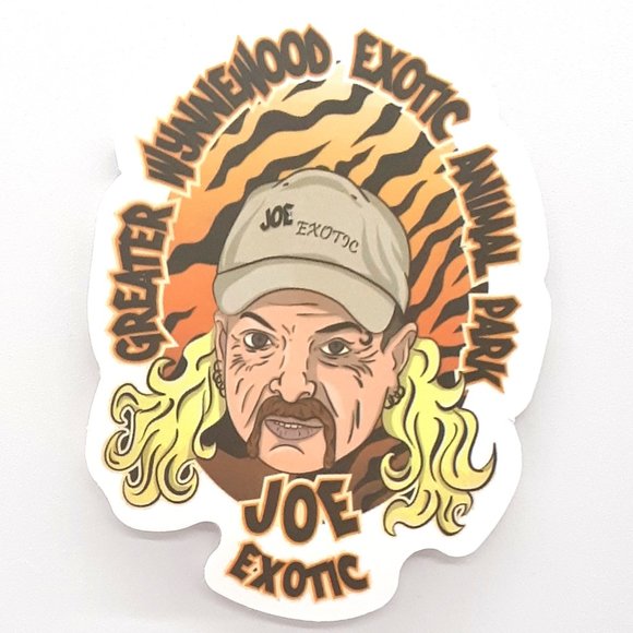 Tiger King Stickers | Accessories | Joe Exotic Tiger King Stickers ...